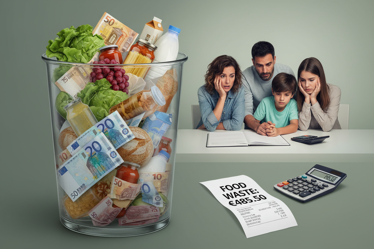 La tassa invisibile del cibo buttato: perché ci costa centinaia di euro ...